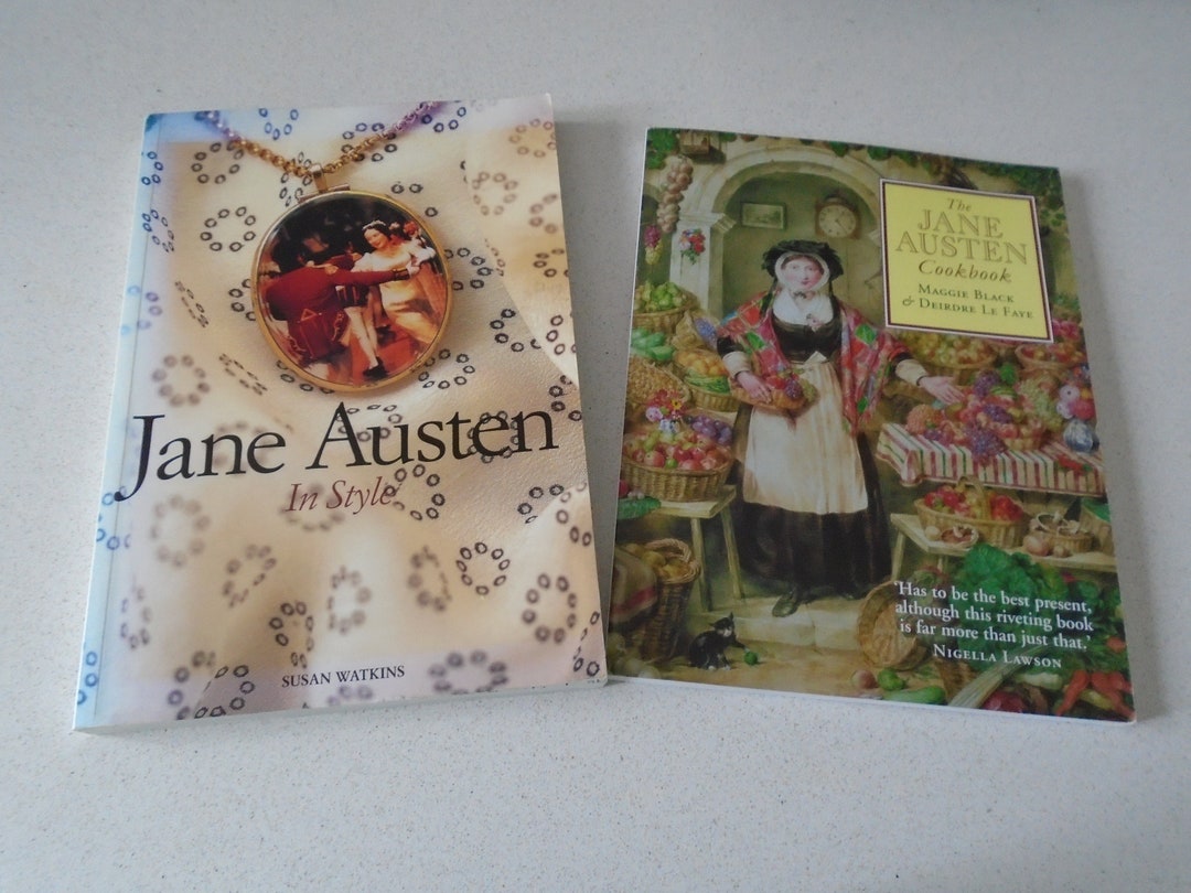 The Jane Austen Cookbook & Jane Austen in Style - Etsy
