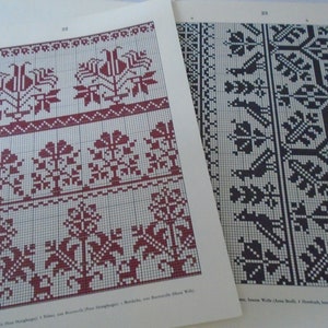 Transylvanian-saxon Linen Embroidery From Tartlau Pattern Folio by ...