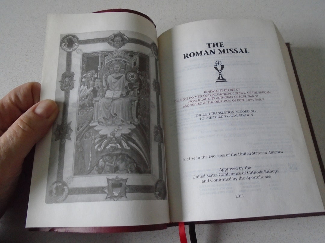 The Roman Missal Approved by the United States Conference of Catholic ...