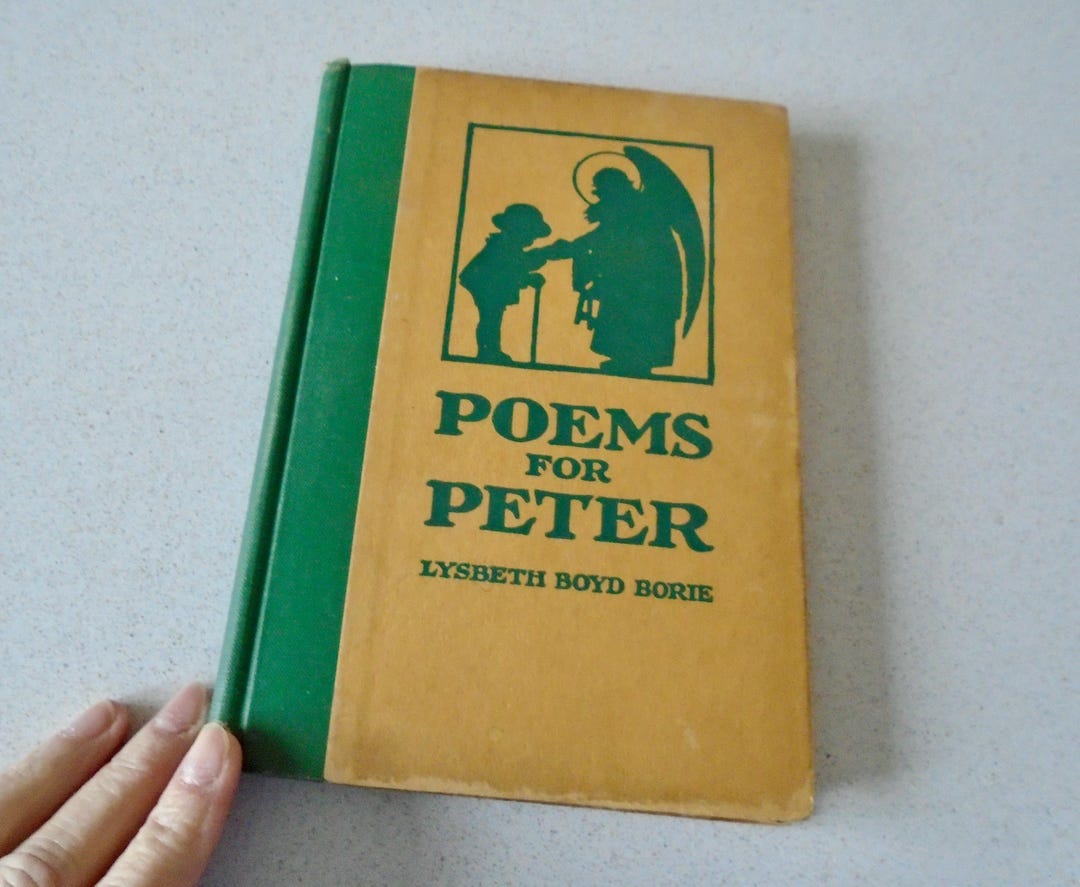 1928 Poems for Peter by Lysbeth Boyd Borie Scissor Cuts Silhouettes by ...