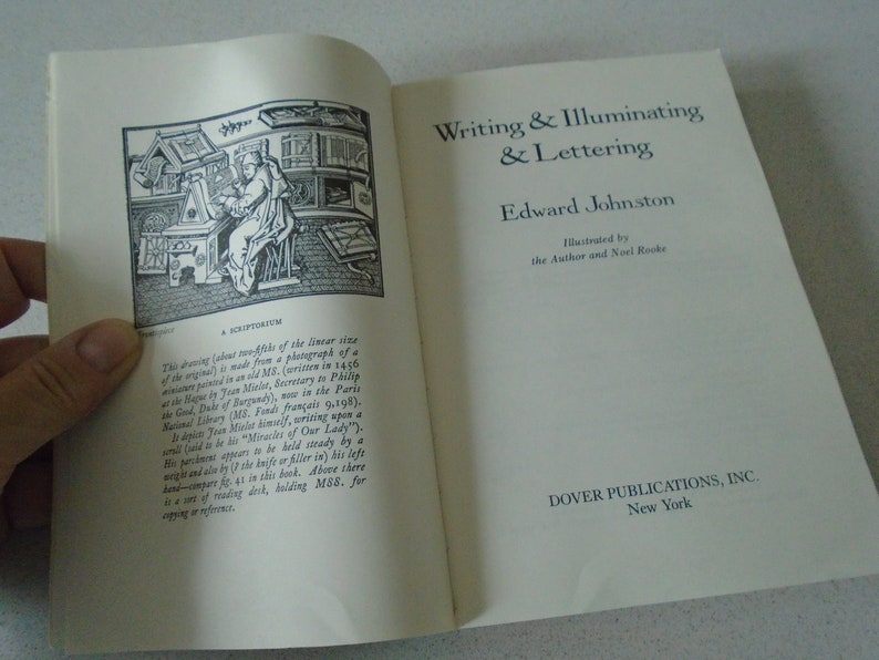 Writing and Illuminating and Lettering Edward Johnston 242 ...