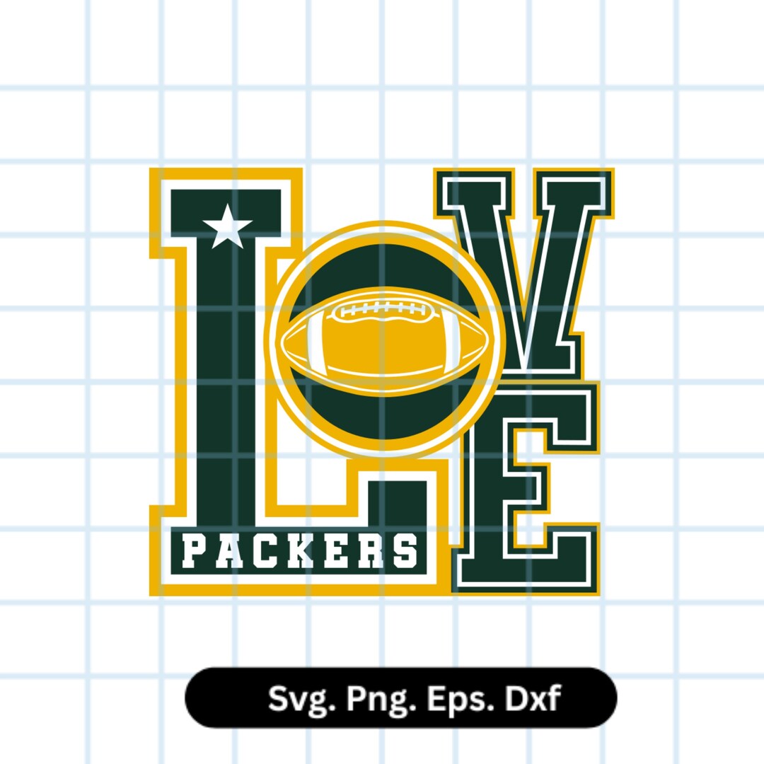Packers SVG Bundle: Hand-drawn Design (digital Files) - Etsy