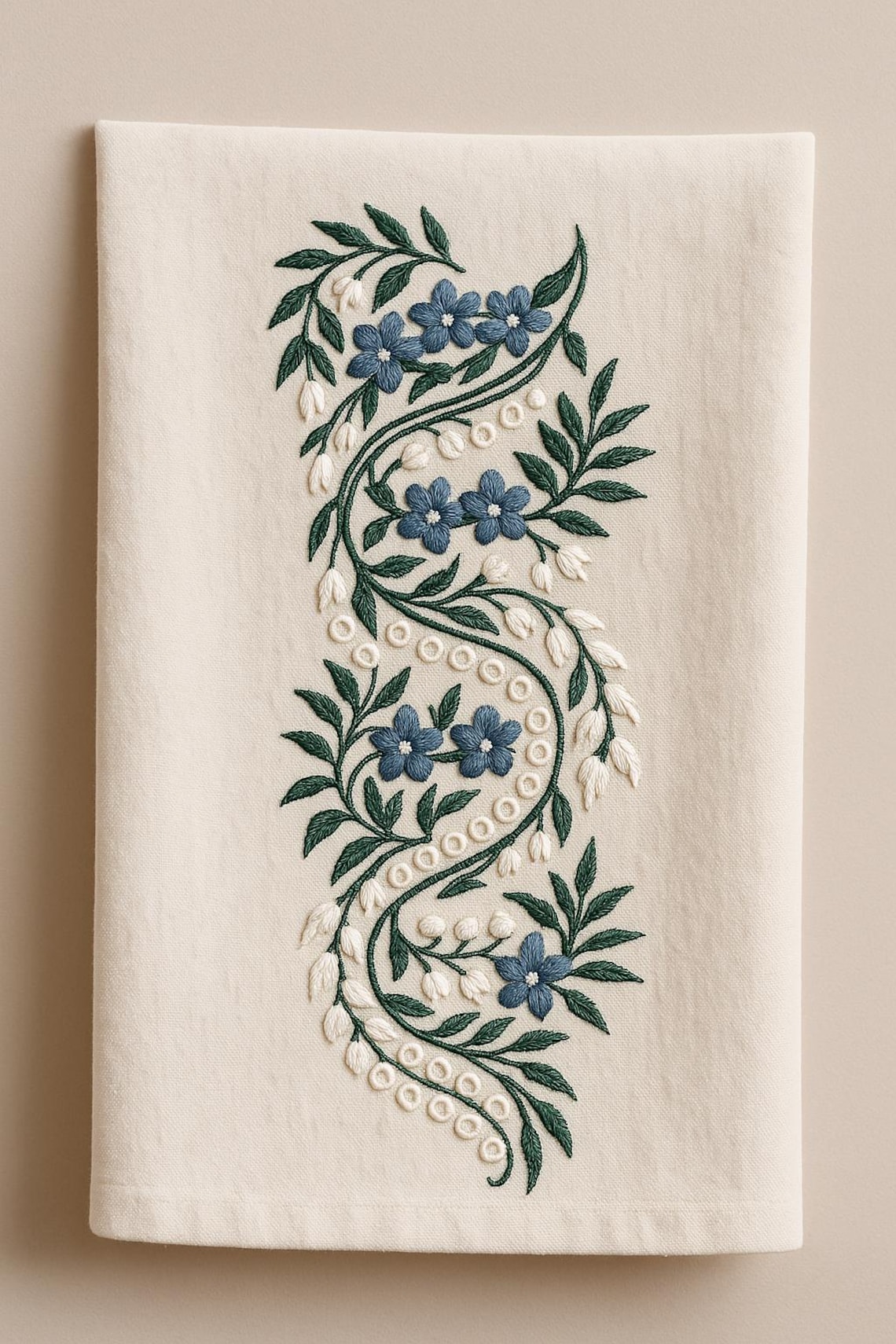 Elegant Floral Embroidery Border Design | High Machine Embroidery ...