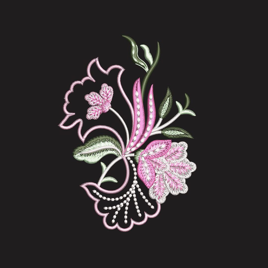 Floral Embroidery Design | Machine Embroidery Pattern | Digital ...