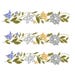 Floral Bail Embroidery Design: Machine Embroidery Pattern (digital ...