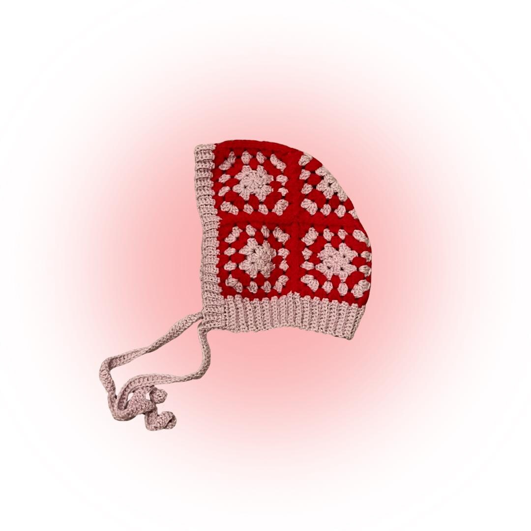 Crochet Granny Square Bonnet - Etsy