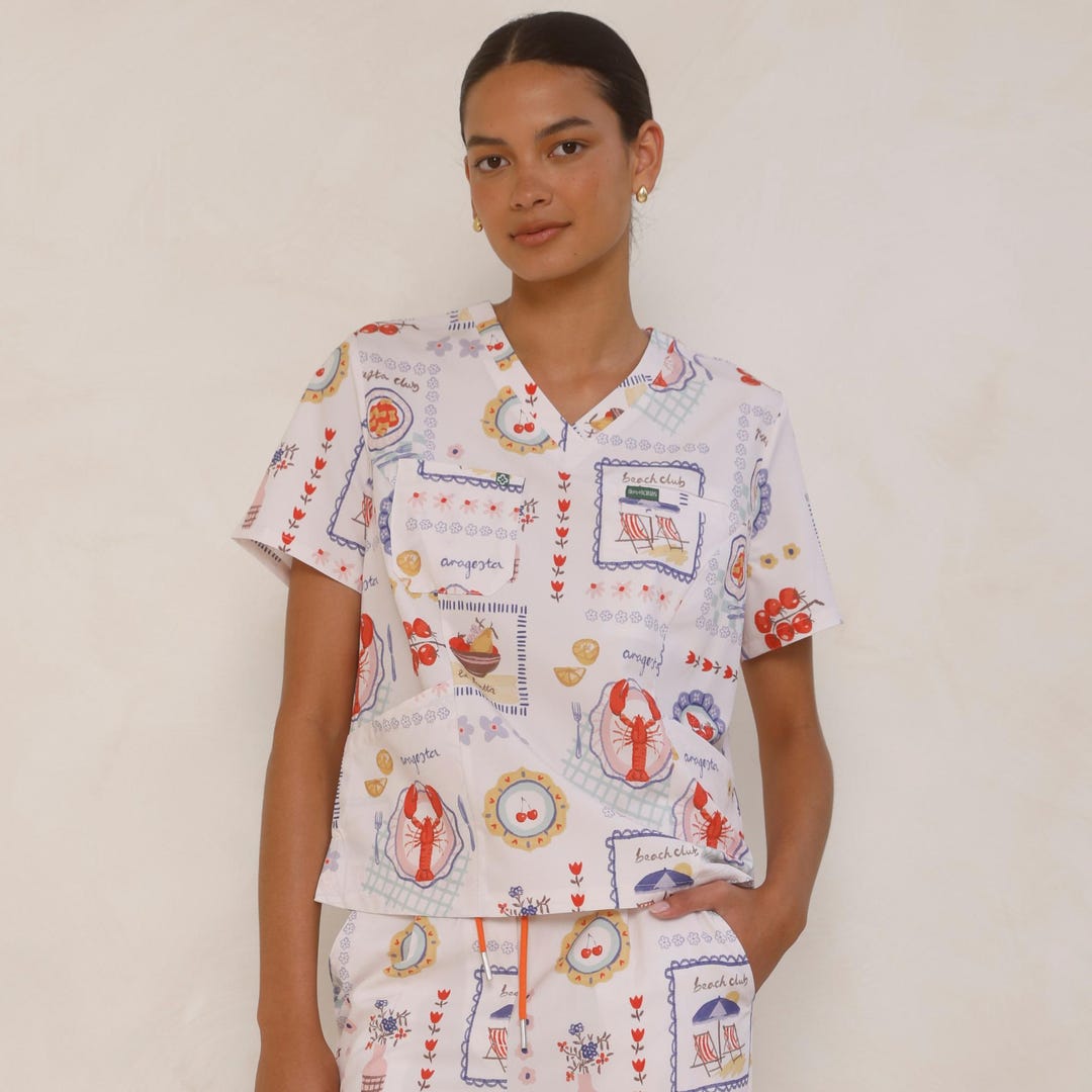 Fun Printed Medical Scrubs for Women | Cute & Stylish Nurse Scrubs With ...