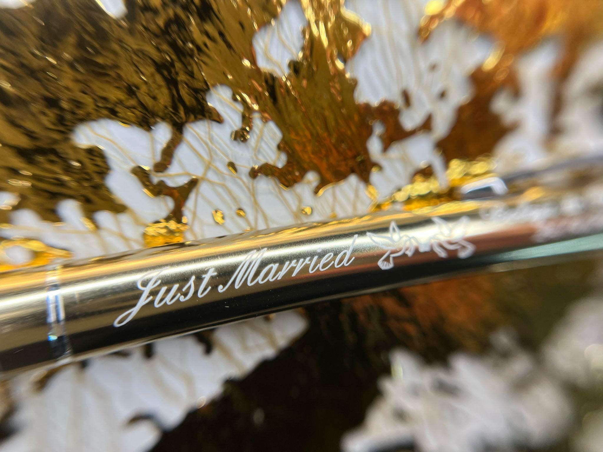 1-500 Personalized Wedding Pens for Guests – Set of Elegant Engraved ...