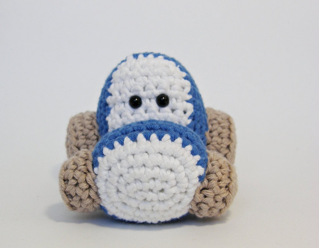 Amigurumi tractor stuffed toy crochet pattern pdf tutorial in | Etsy