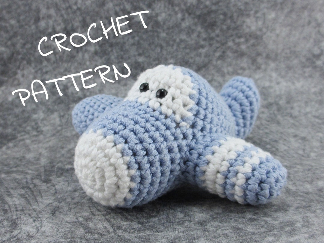 Amigurumi Plane Stuffed Toy Crochet Pattern Pdf Tutorial English, Dutch ...