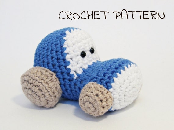 Amigurumi Tractor Stuffed Toy Crochet Pattern Pdf Tutorial in - Etsy