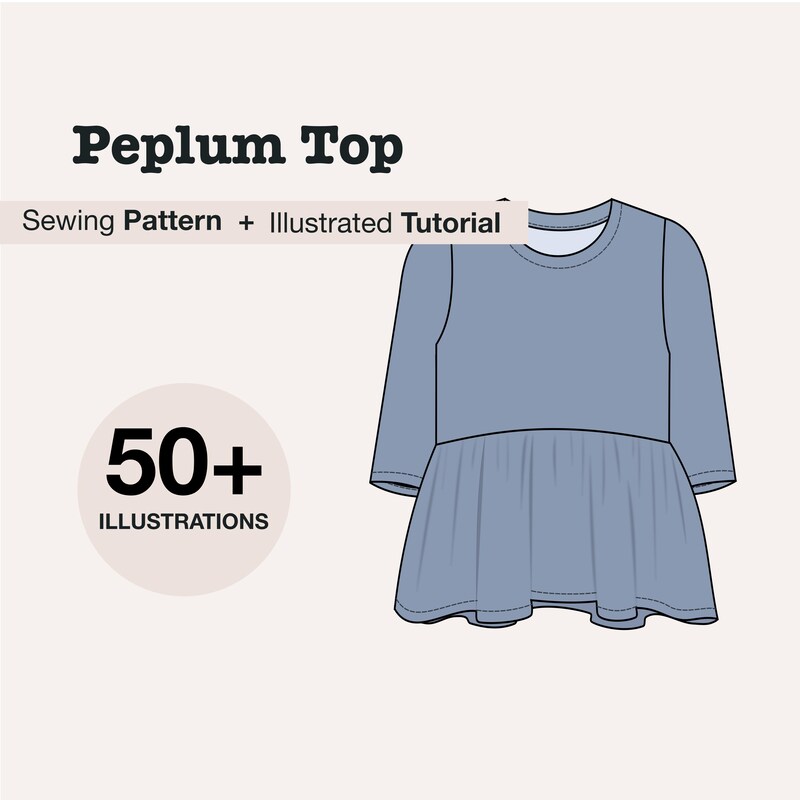 Peplum Pattern - Etsy