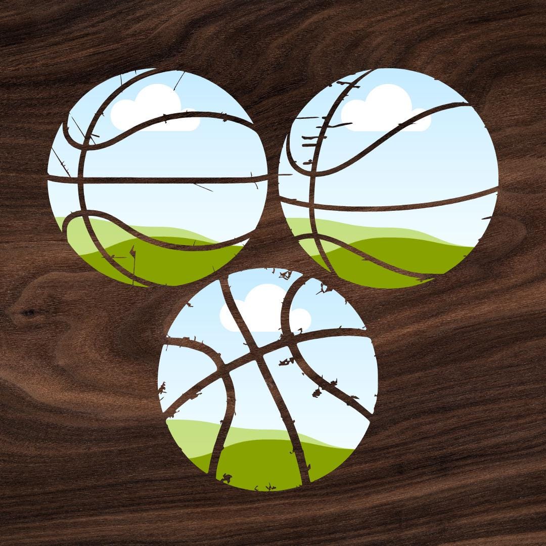 Basketball Canva Frame: Drag & Drop Photo Template (digital Download ...