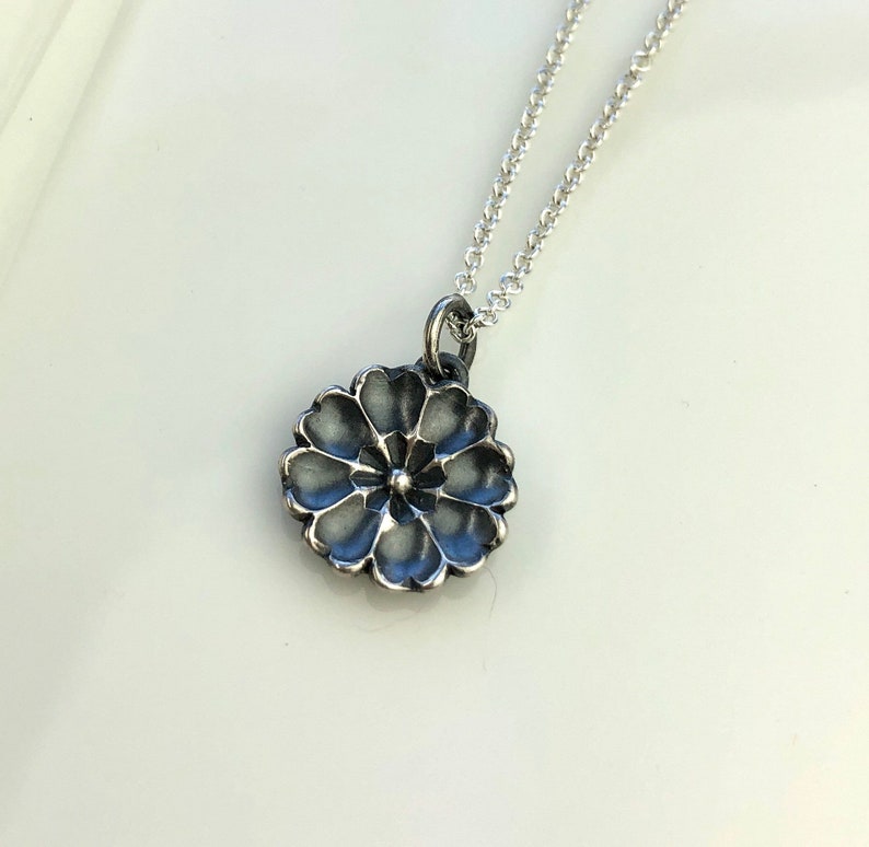 Primrose Pendant Sterling Silver by Carrie Nunes Jewelry | Etsy