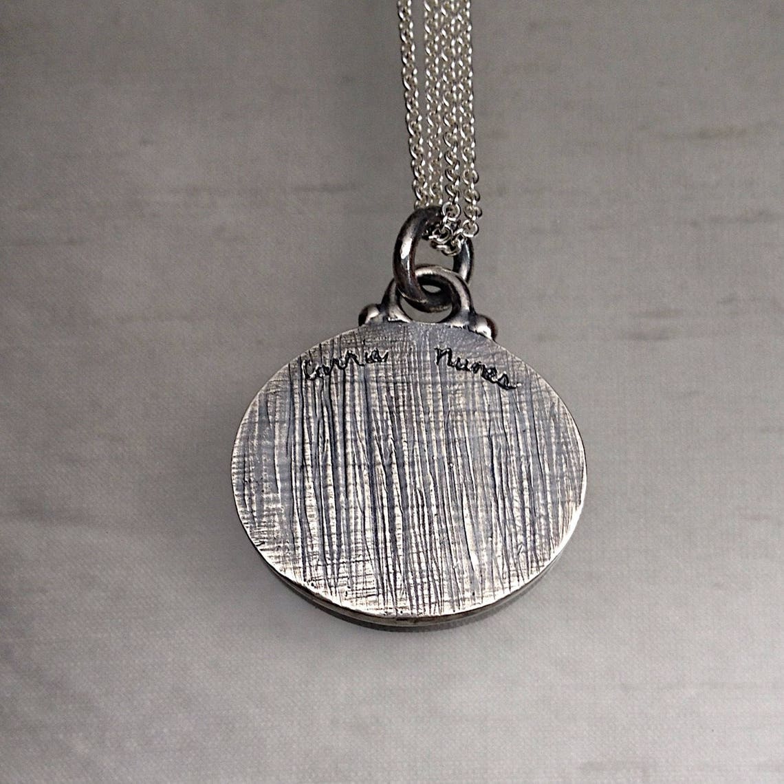 Fluffy Fox in the Ferns by Carrie Nunes Jewelry | Etsy