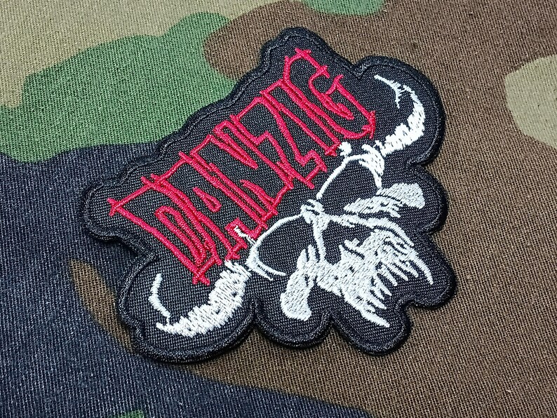 Danzig,embroidered Patch,horrorpunkmetalpatches,battlevest,sewonpatches ...