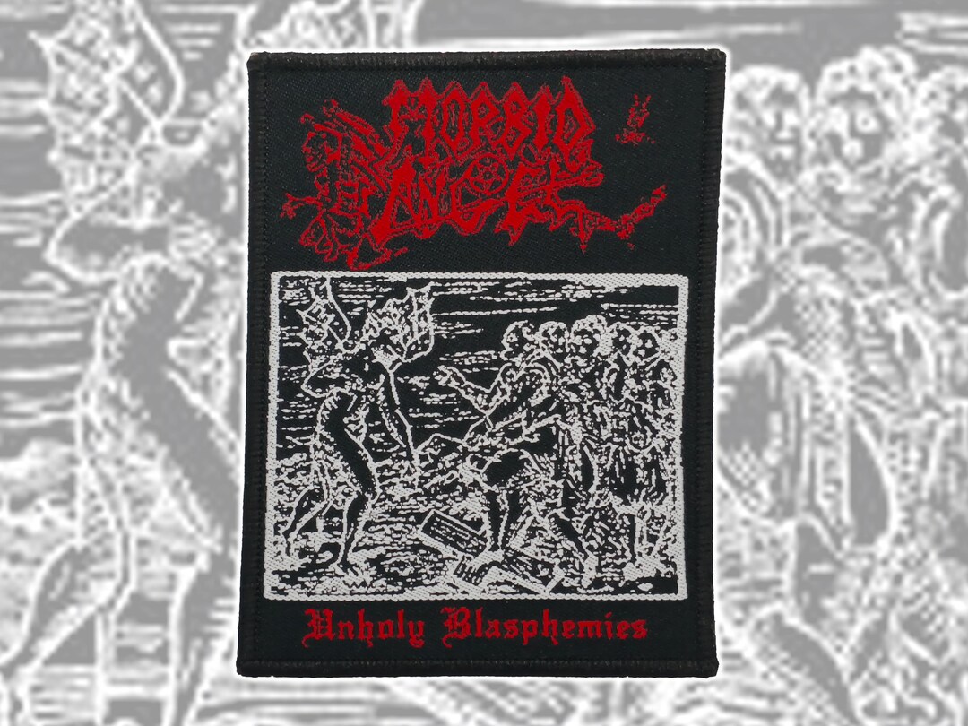 MORBID Angel/unholy Blasphemies/woven Patches/death Metal/sew-on ...
