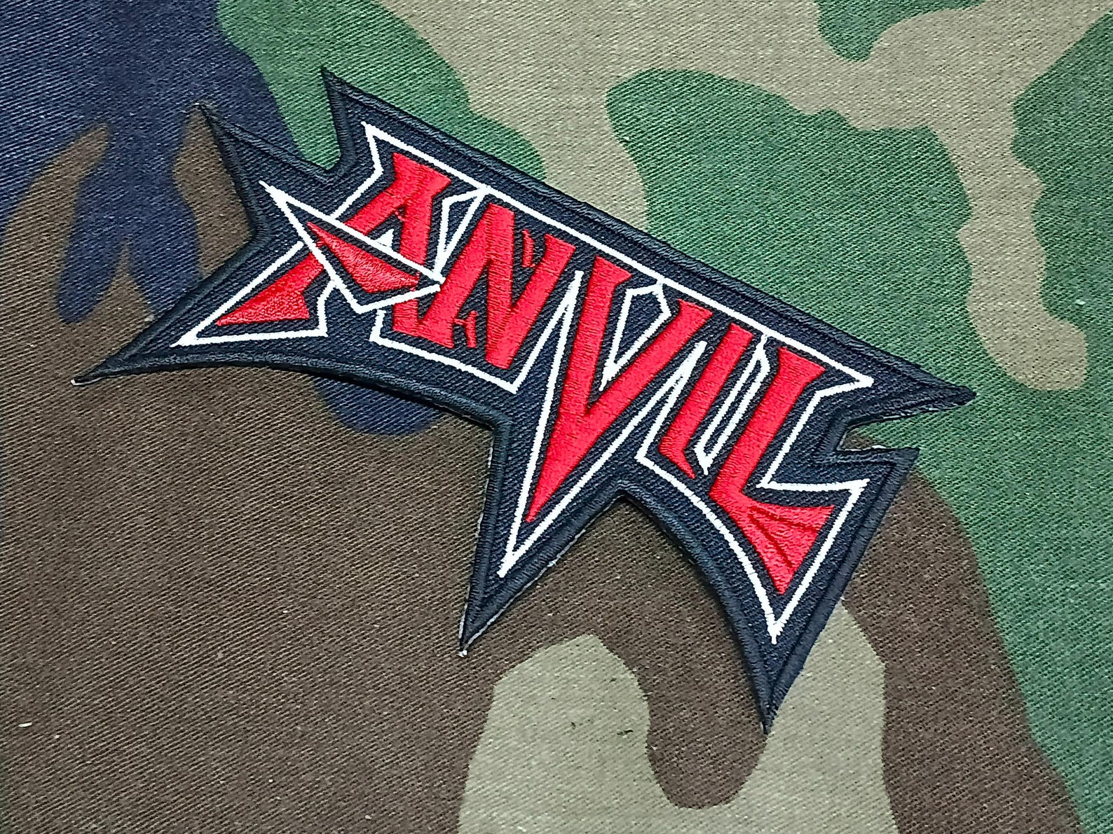 Anvil 'band's Logo' Embroidered Patch,heavyspeedmetalpatches ...