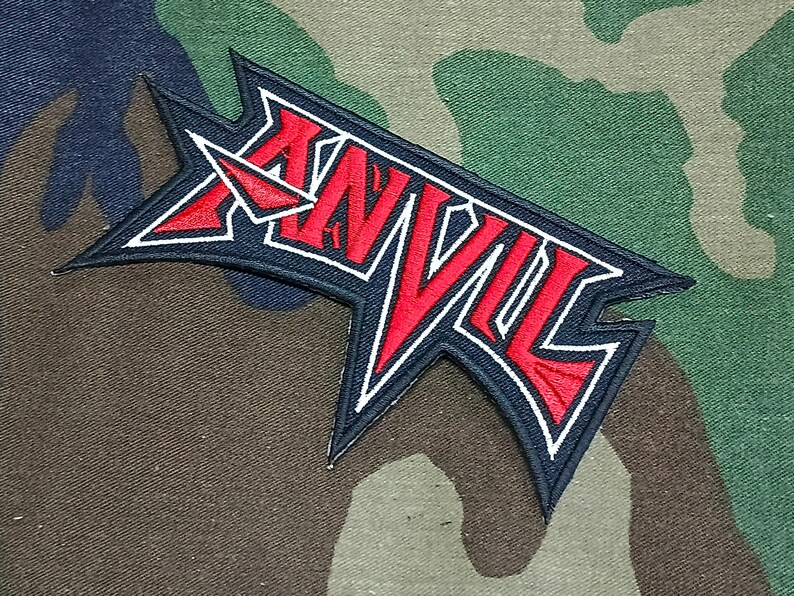 Anvil 'band's Logo' Embroidered Patch,heavyspeedmetalpatches ...