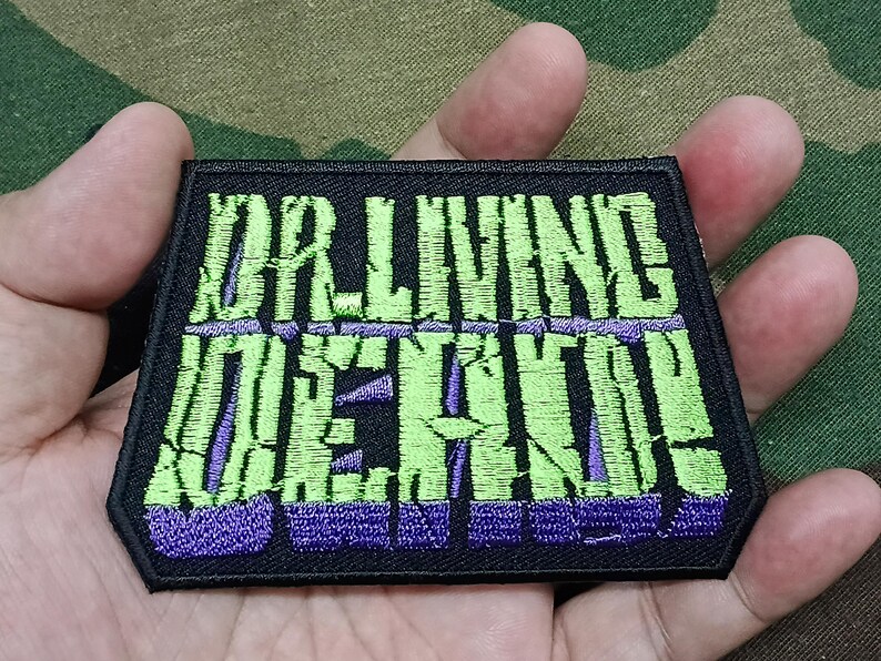 DR.LIVING Dead!,embroidered Patches,thrashmetalpatches ...