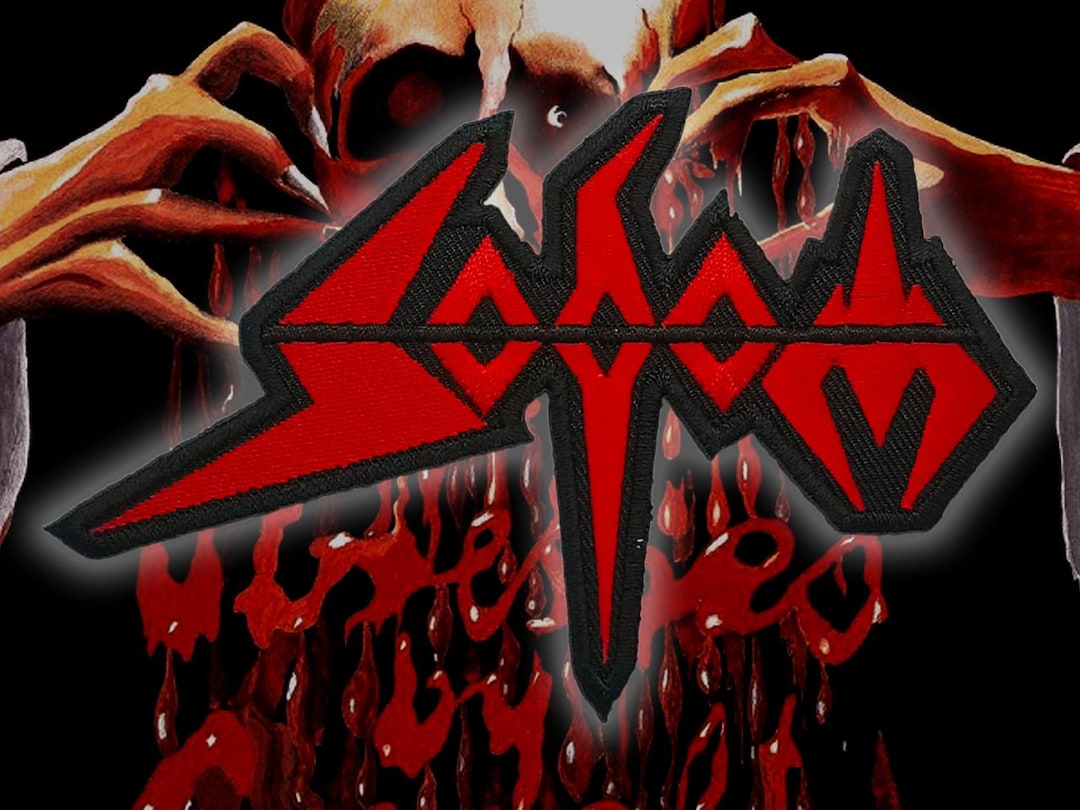 SODOM 'logo' Embroidered Patches,thrash Metal Patches,old School Metal ...