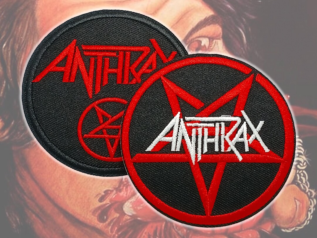 Anthrax,embroidered Patches,thrashmetalpatches,heavymetalpatches ...