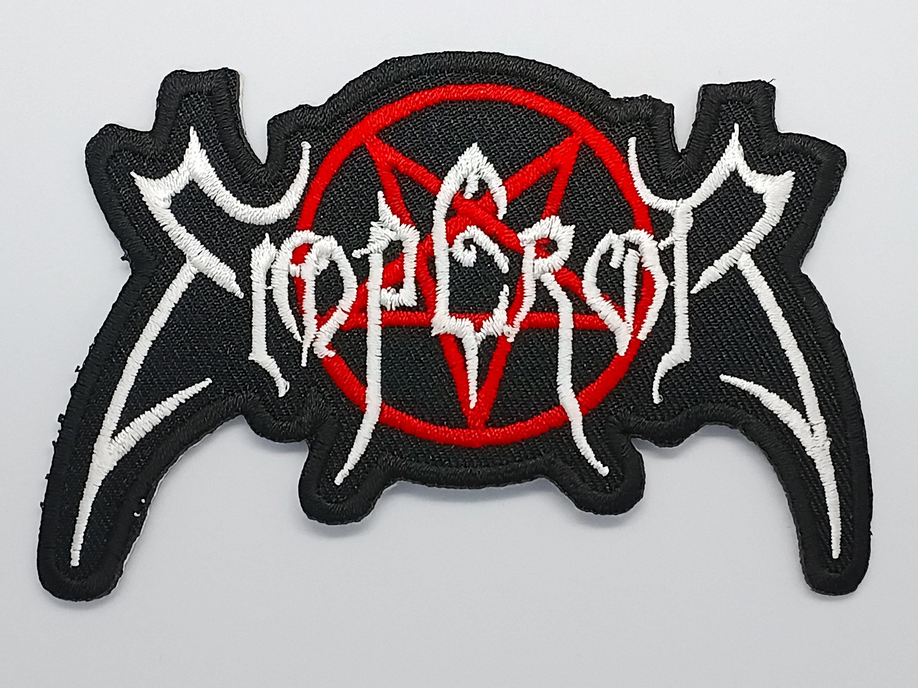EMPEROR 'logo' Embroidered Patches,black Metal Patches,battle Jacket ...