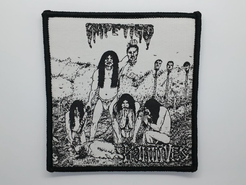 IMPETIGO 'primitives' Woven Patches, Old School Death Metal Patches ...