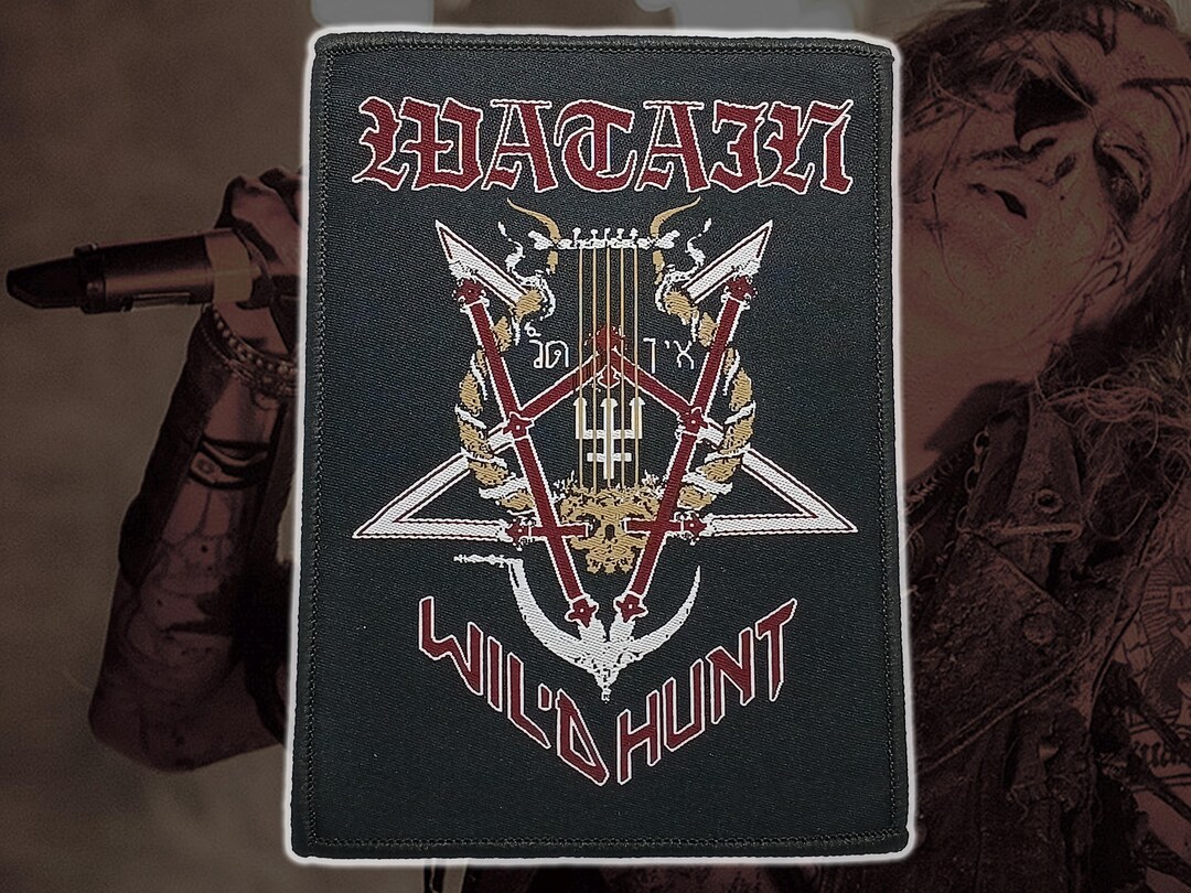 Watain'wild Hunt',woven Patches,blackmetalpatches,heavymetalpatches ...