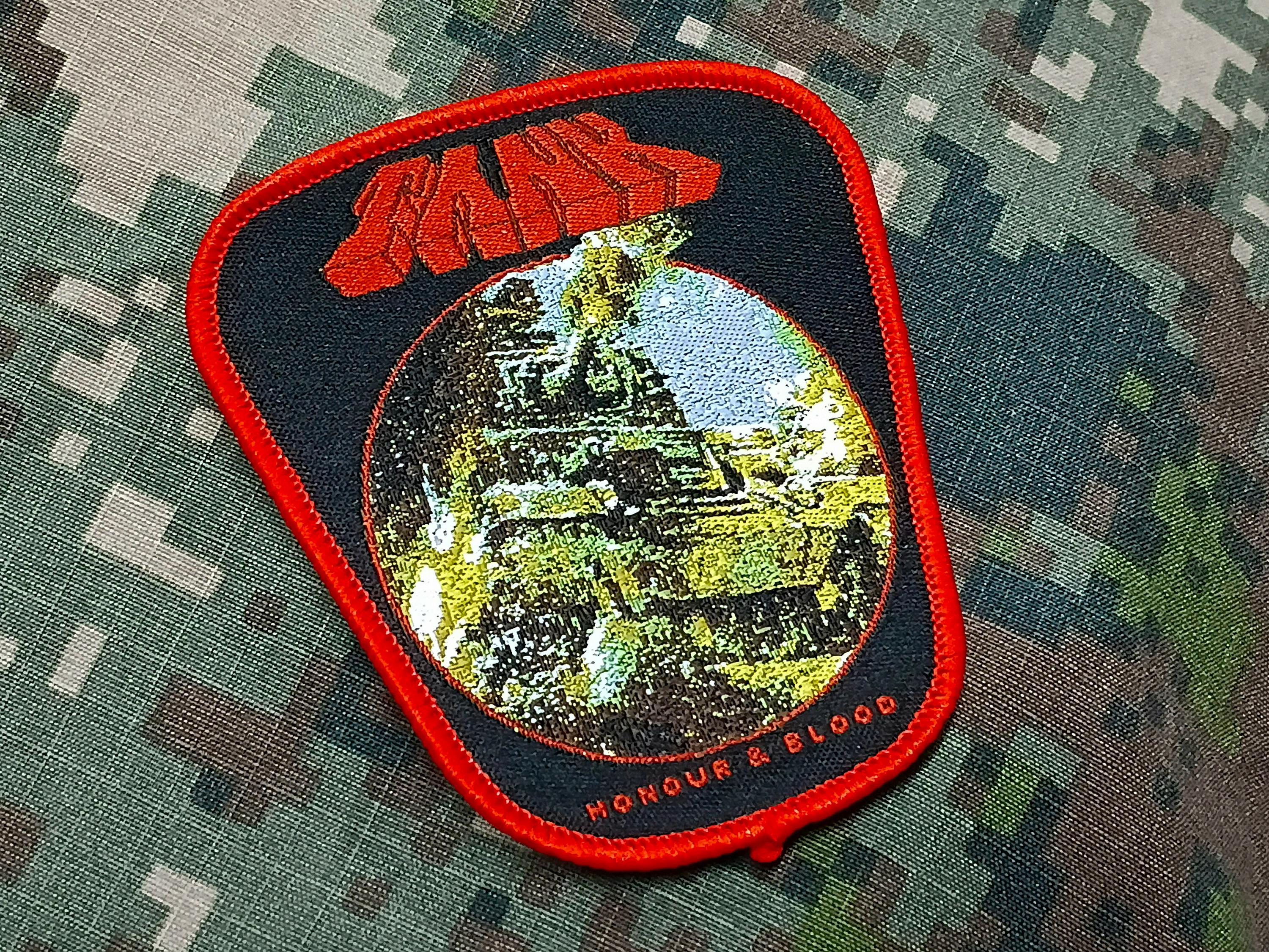 TANK of NWOBHM 'honour & Blood'woven Patches,heavymetalpatches ...