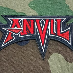Anvil 'band's Logo' Embroidered Patch,heavyspeedmetalpatches ...