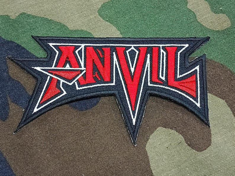 Anvil 'band's Logo' Embroidered Patch,heavyspeedmetalpatches ...