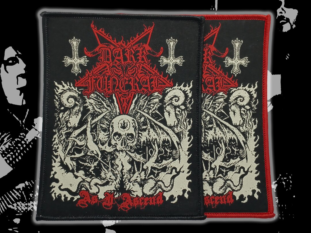 DARK Funeral'as I Ascend',woven Patches,blackmetalpatches ...