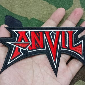 Anvil 'band's Logo' Embroidered Patch,heavyspeedmetalpatches ...