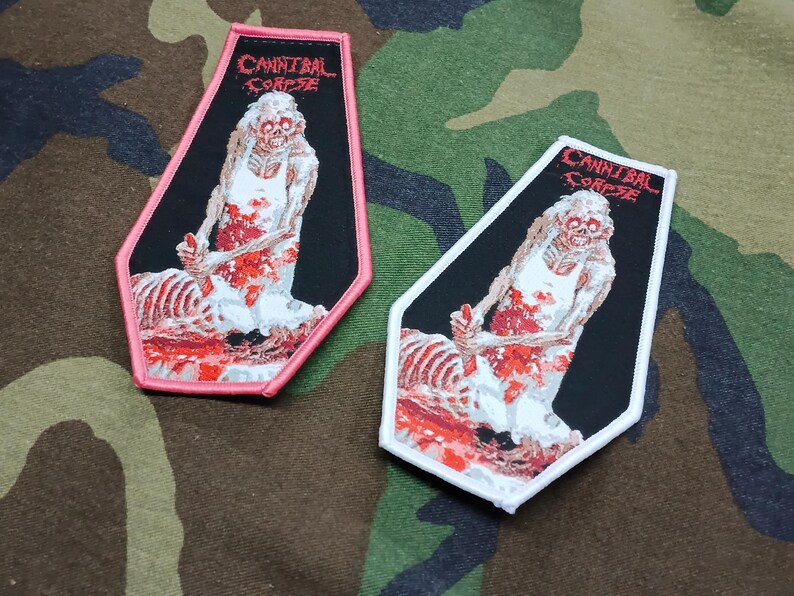 CANNIBAL Corpse'butchered at Birth',woven Patches,deathmetalpatches ...