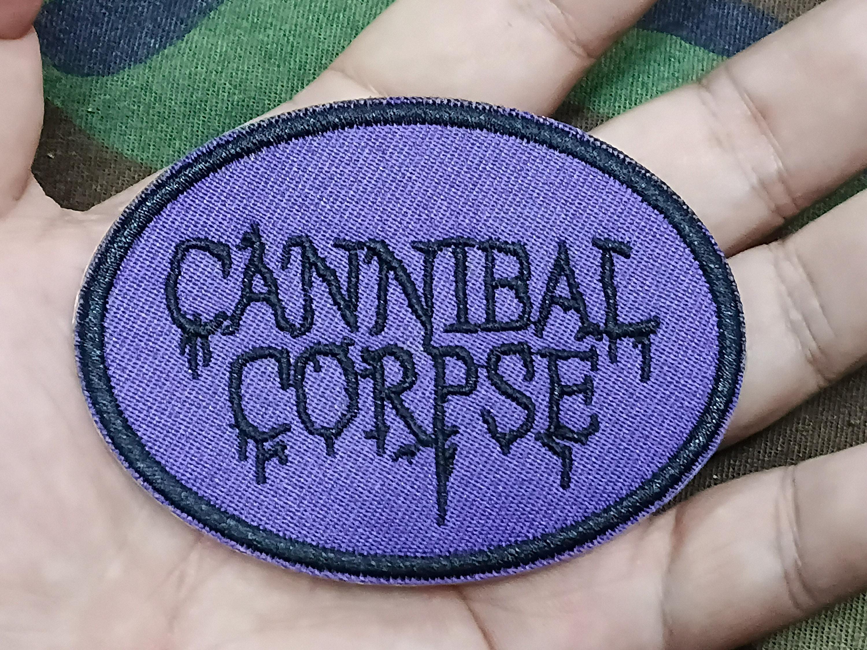 CANNIBAL Corpse,embroidered Patches,deathmetalpatches ...