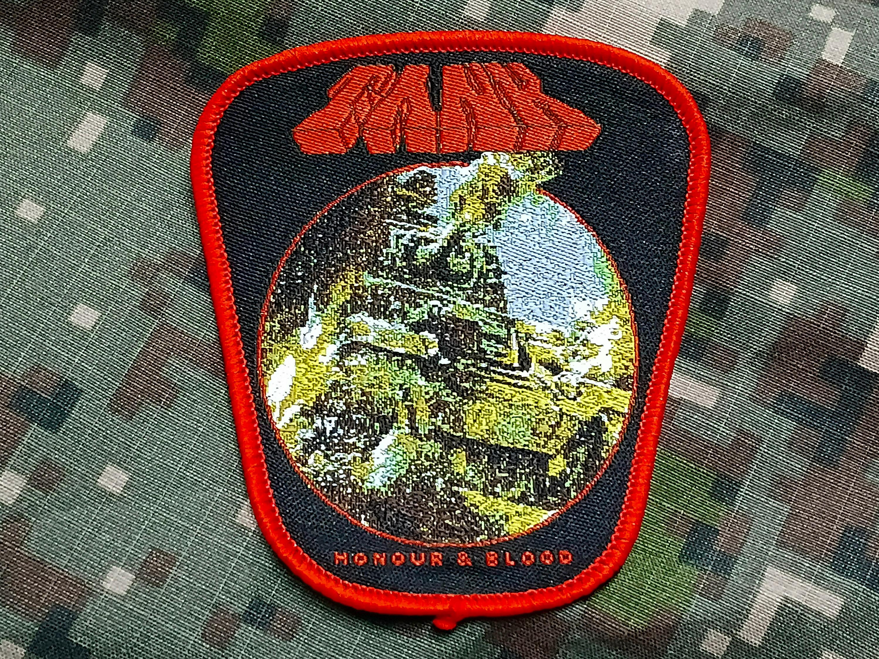 TANK of NWOBHM 'honour & Blood'woven Patches,heavymetalpatches ...