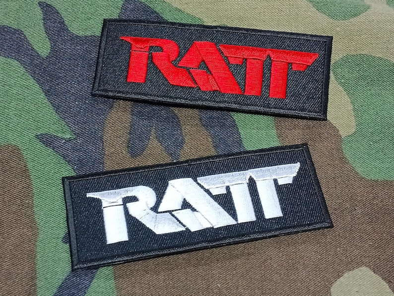 Ratt,embroidered Patches,heavymetalpatches,glamrockmetalpatches ...
