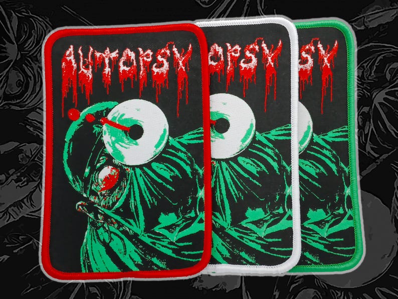 Autopsy'severed Survival',woven Patches,deathmetalpatches ...