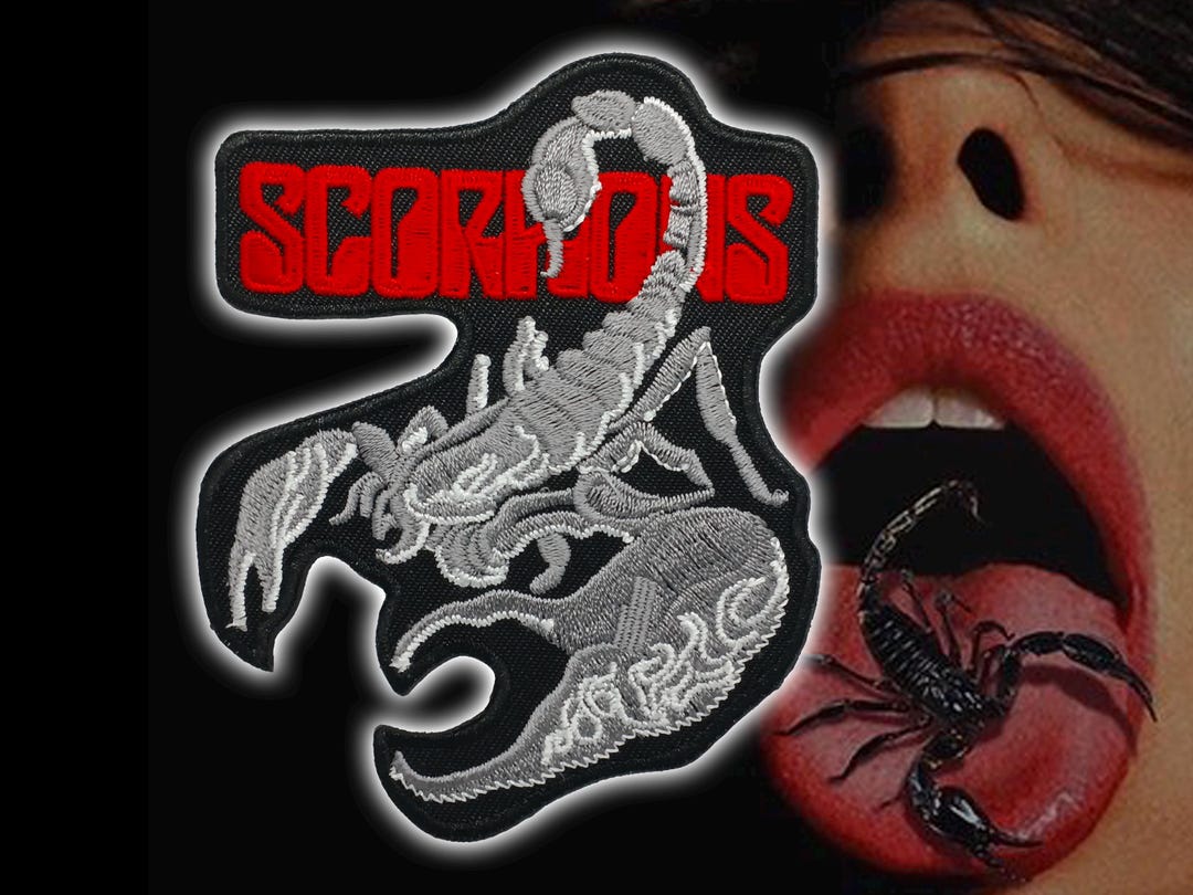 Scorpions'logo'embroidered Patches,heavy Metal Patches,rock Band Patches,hradrock Band Patches ...