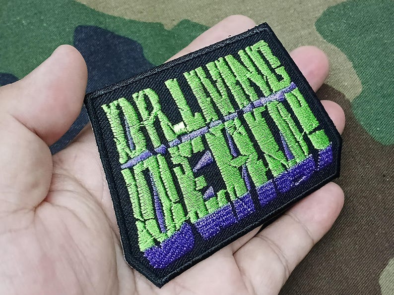 DR.LIVING Dead!,embroidered Patches,thrashmetalpatches ...