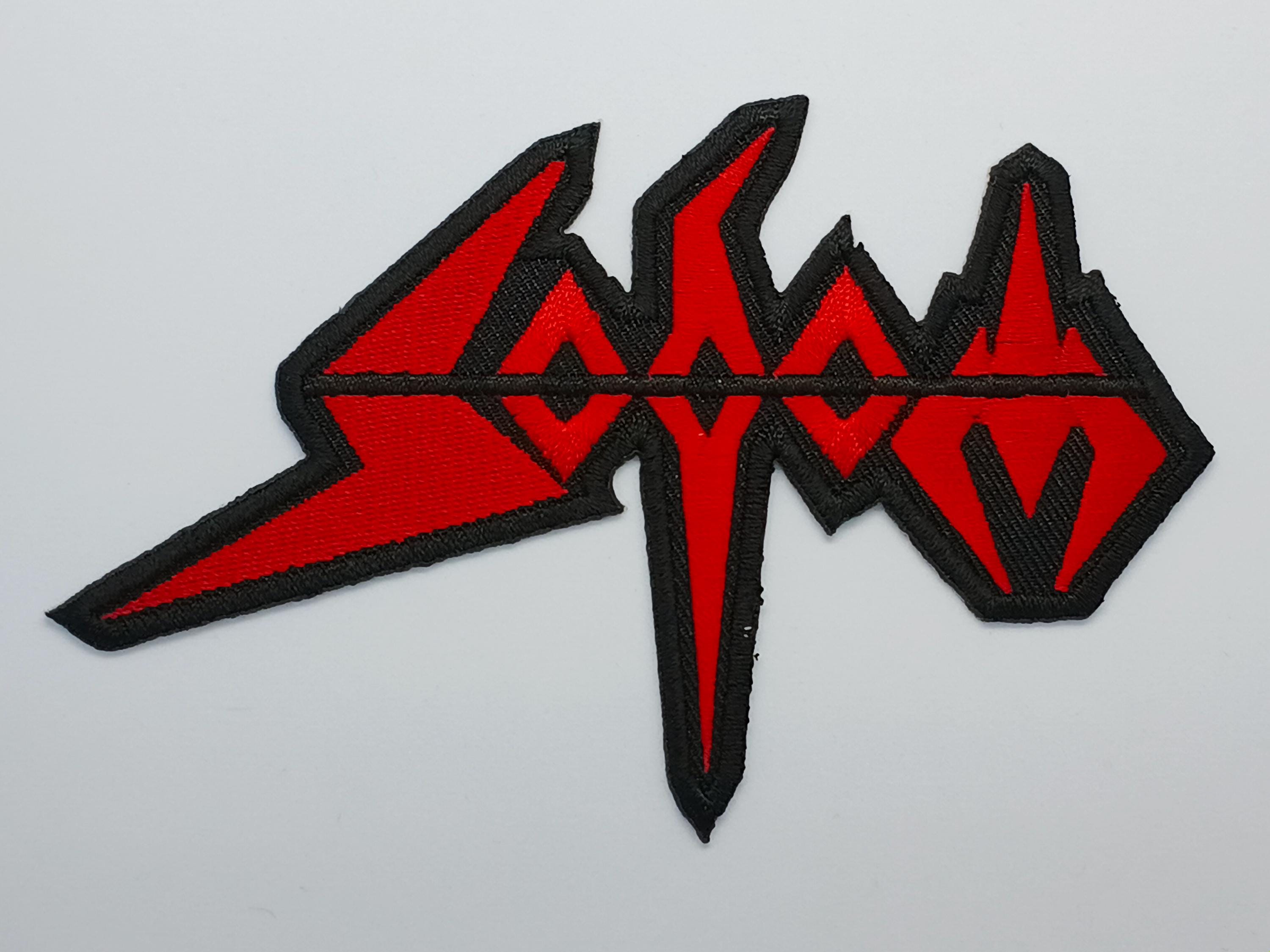SODOM 'logo' Embroidered Patches,thrash Metal Patches,old School Metal ...