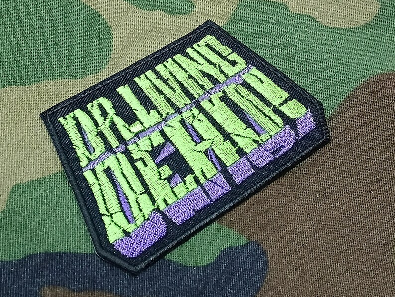 DR.LIVING Dead!,embroidered Patches,thrashmetalpatches ...