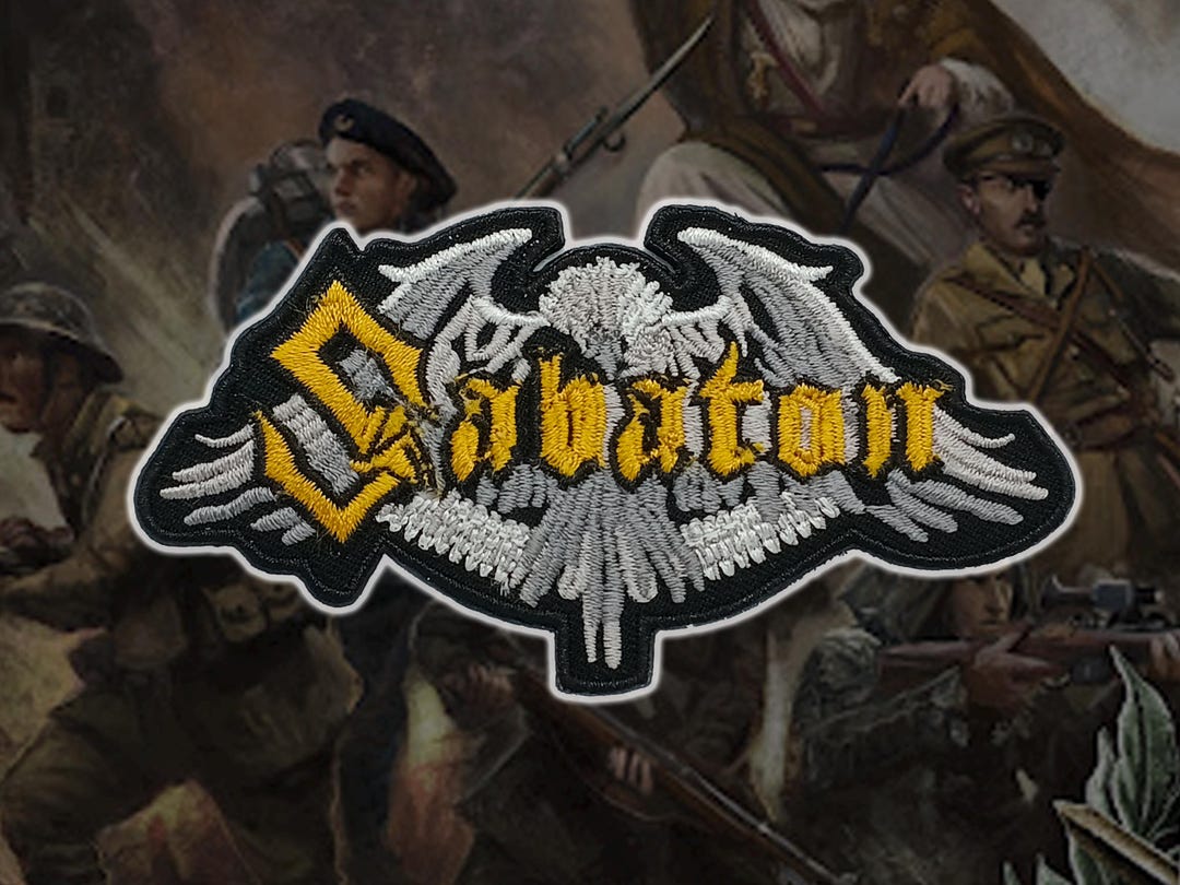 Sabaton'eagle',embroidered Patches,heavymetalpatches,rockbandpatches ...