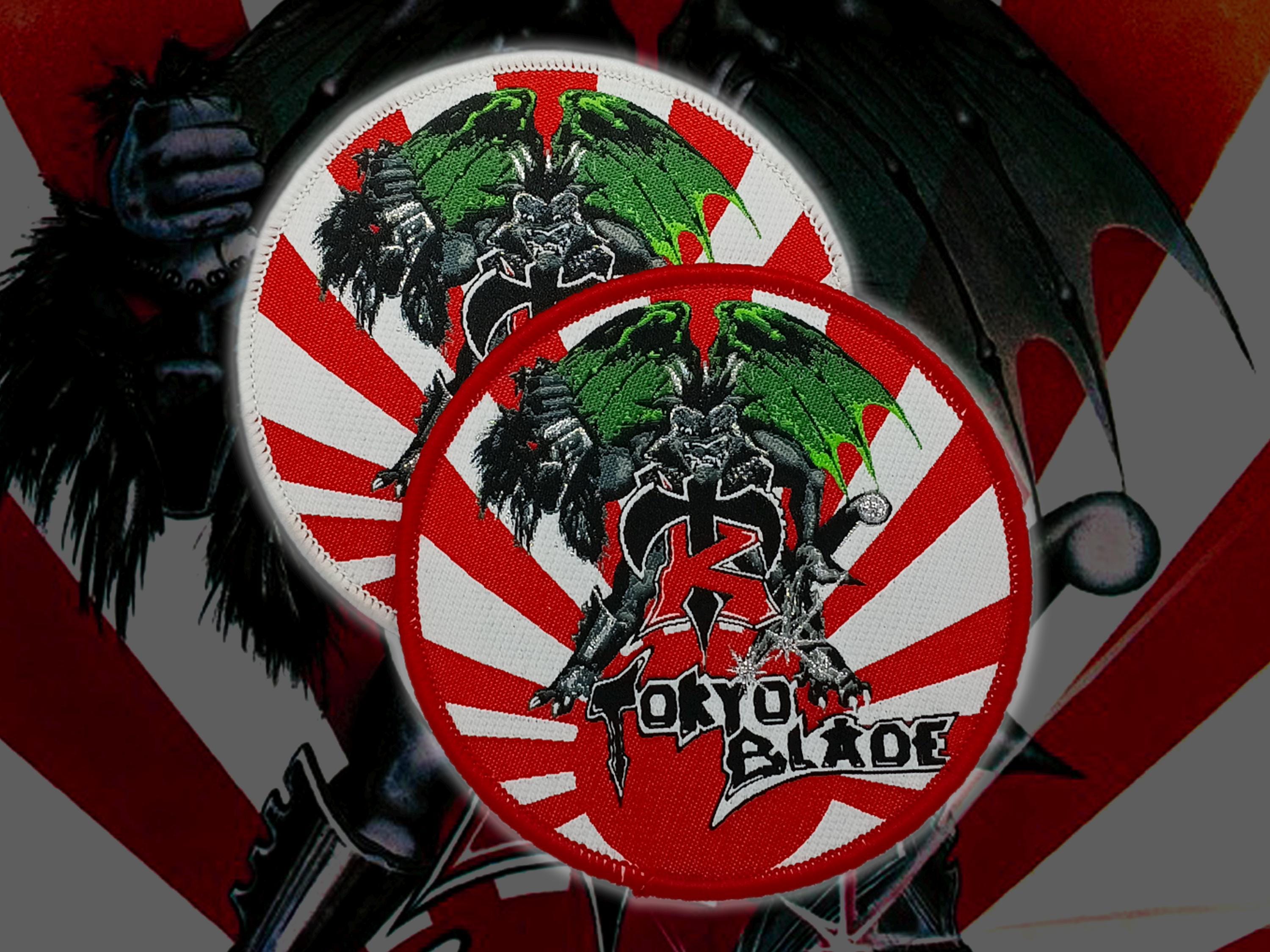 TOKYO BLADE 'S/T' Woven Patches, Old School Heavy Metal Patches, Metal ...
