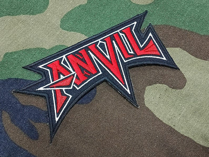 Anvil 'band's Logo' Embroidered Patch,heavyspeedmetalpatches ...