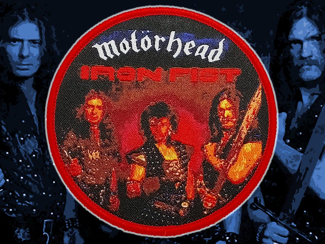 Motorhead'iron Fist'woven Patches,heavymetalpatches ...