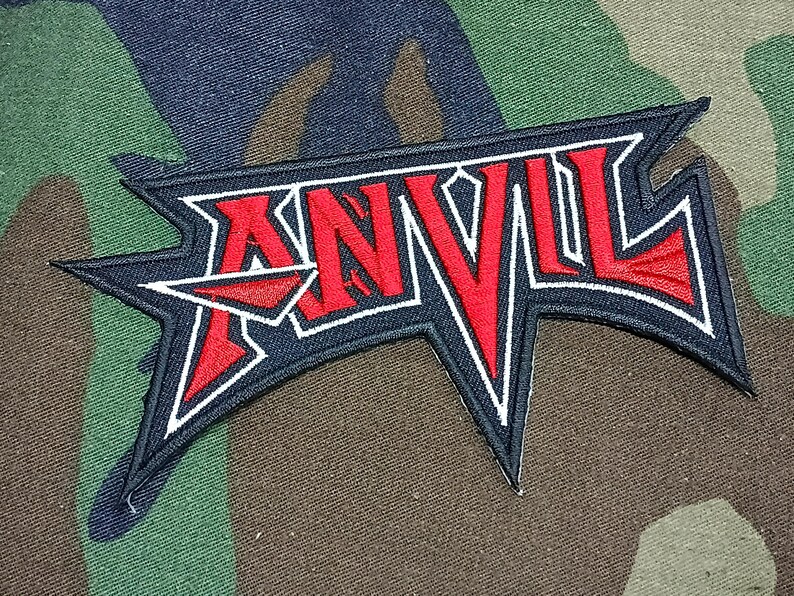 Anvil 'band's Logo' Embroidered Patch,heavyspeedmetalpatches ...