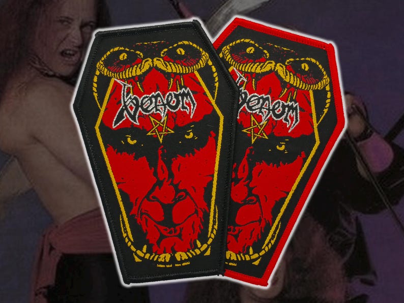 Venom/woven Patches/blackmetalpatches/battlevest/sewonpatch/applique ...
