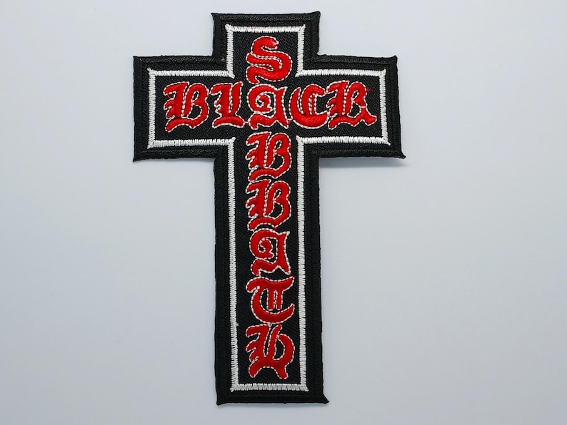 Black Sabbath,embroidered Patch,heavymetalpatches,hardrockbandpatch ...